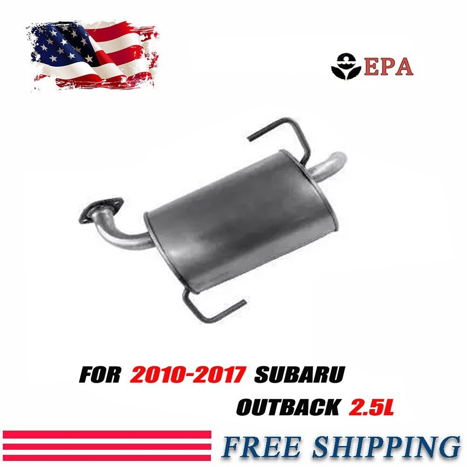 Extension Muffler Pipe Rear Muffler System for Subaru Outback 2.5L 2010 ...
