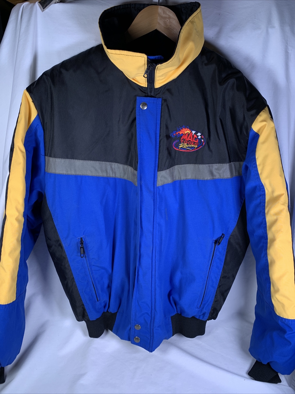Medium MAC Tools Motorsports Racing Jacket Coat Blue/… - Gem