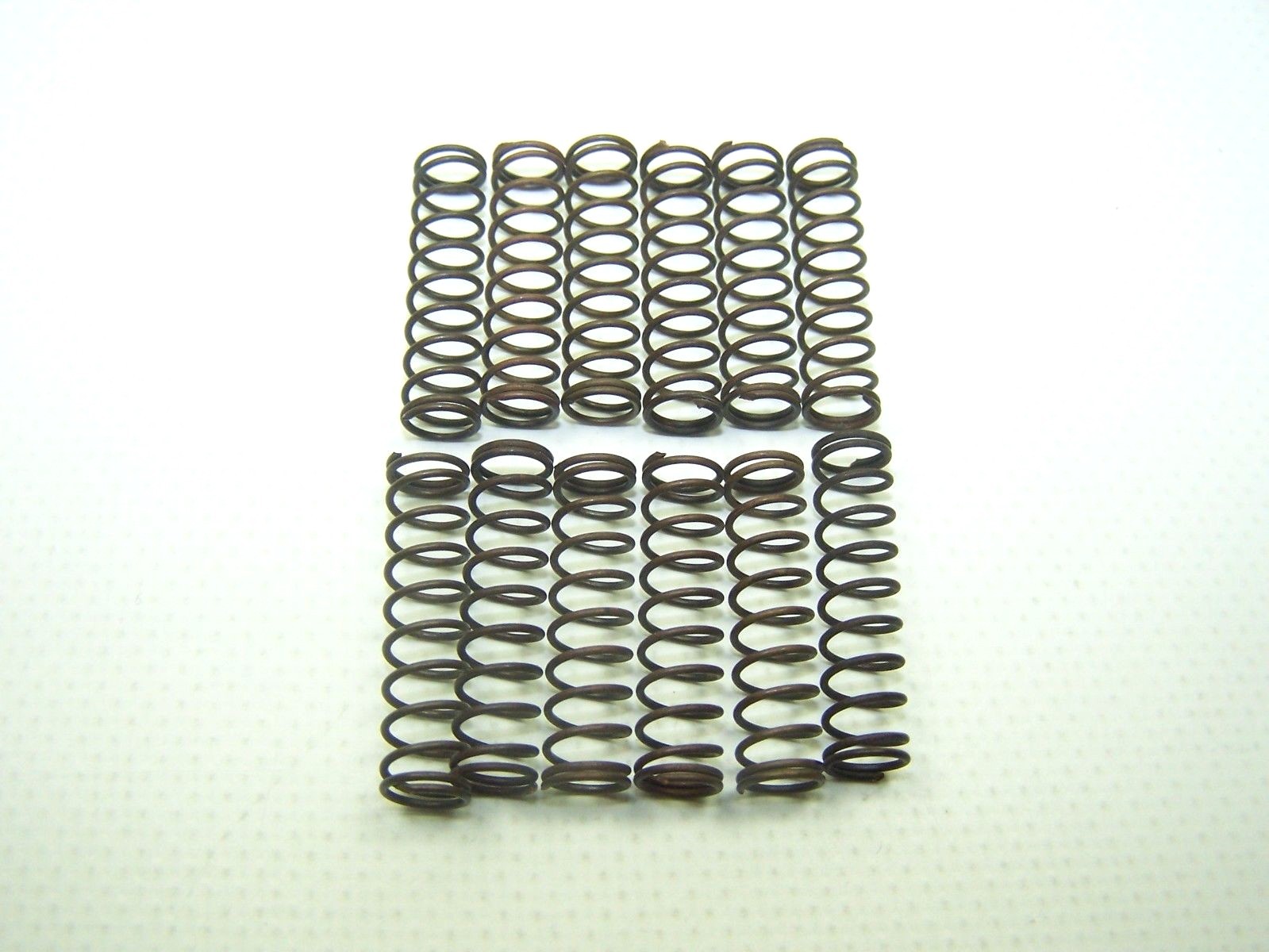 Lot of 12 Brass Compression Springs 1-1/8" X 1/4" OD For Snap Shackles ...