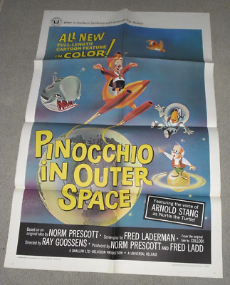 Pinocchio in Outer Space Original 1sh Movie Poster | eBay