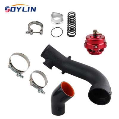 Intake Turbo Charge Pipe Kit w/ 50mm Bov For BMW N54 E88 E90 E92 135i ...