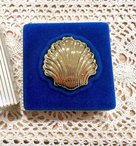 VERY RARE Vintage Collectible Estée Lauder Gold Clamshell Perfume ...