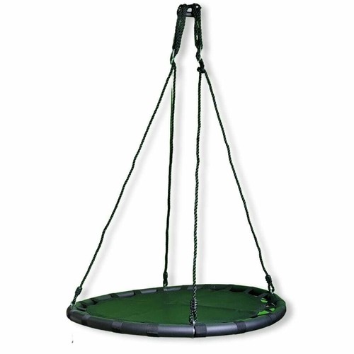 Sorbus Spinner Indoor/Outdoor Round Mat Swing 40in Green | eBay