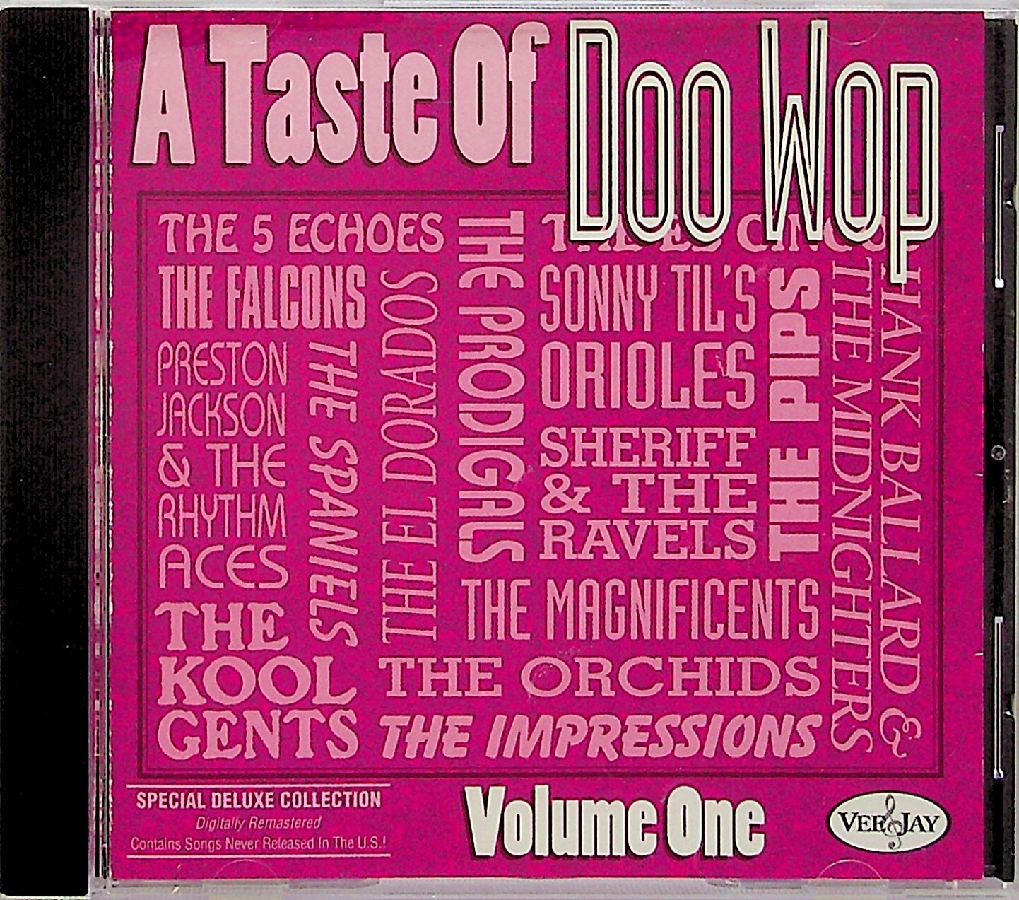 A Taste Of Doo Wop -Volume One -Best Of CD (5 Echoes/Kool Gents/Orchids ...