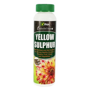 Yellow Sulphur Powder For Powdery Mildew Plant Nutrient Soil Acidifier ...