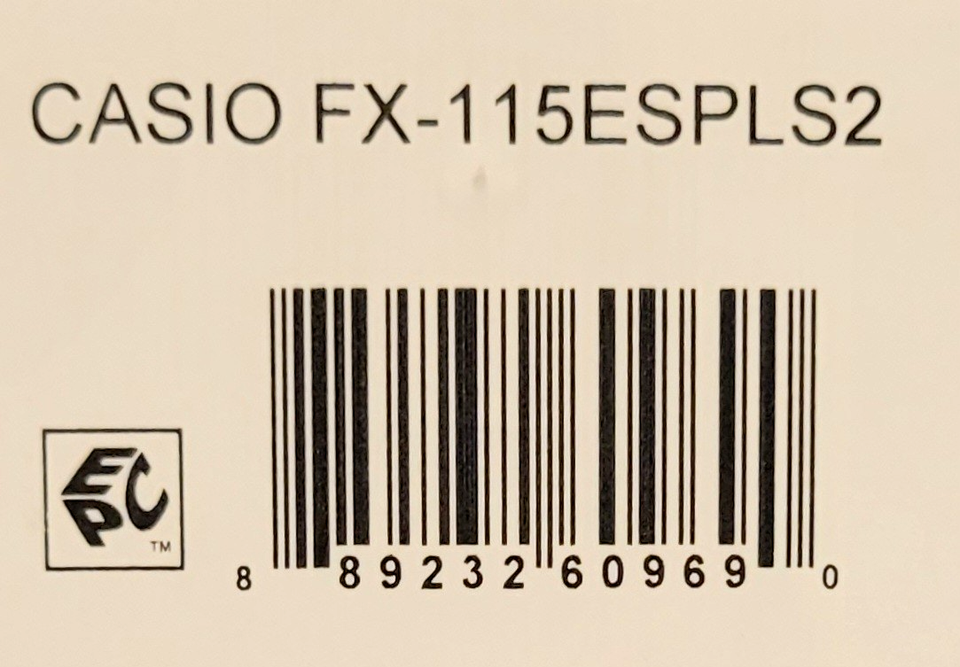 Casio FX-115ES Plus 2nd Edition Advanced Scientific Digital Calculator ...