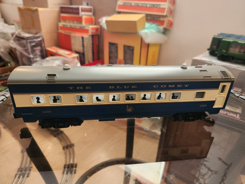 Lionel Custom Blue Comet Passenger Set | eBay