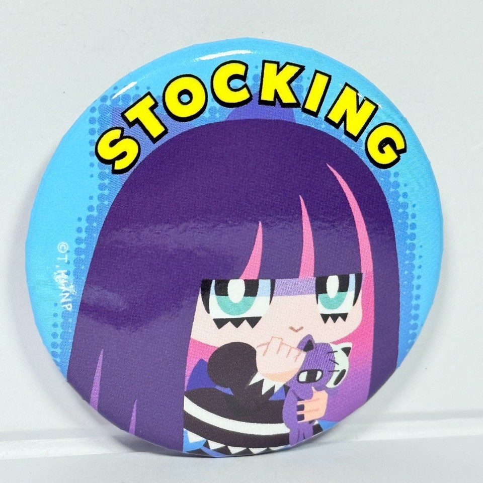 Panty and Stocking pin badge - Stocking Anarchy Manekineko Pin Badge ...