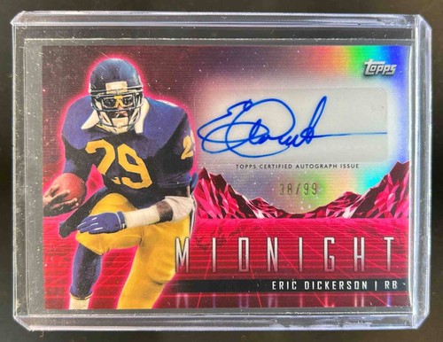 2024 Topps Midnight Eric Dickerson Horizon Signatures Twilight Auto #38 ...