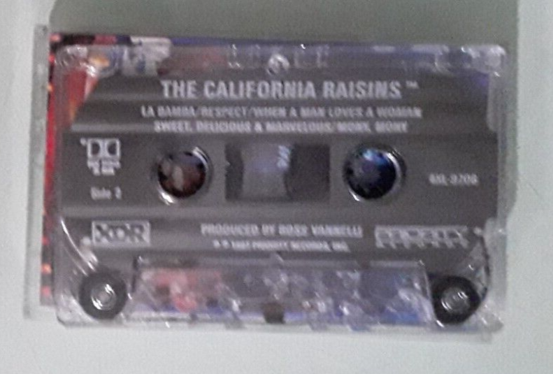 THE CALIFORNIA RAISINS SING THE HIT SONGS CASSETTE TAPE | eBay