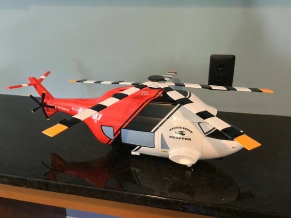 WDW Disney Cars Toon Rescue Squad Helicopter Die Cast Carrier Very RARE ...