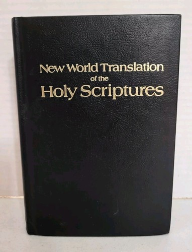 New World Translation of the Holy Scriptures 1984 Hardcover Bible Pre ...