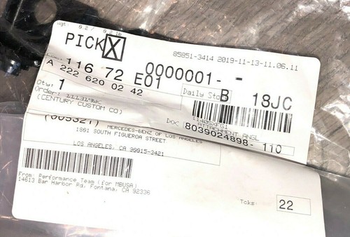 BRAND NEW 2015-2019 MERCEDES S CLASS RADIATOR SUPPORT BRACKET RIGHT ...