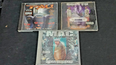 Gangsta - rap LOT: Mac Shell Shocked + TRU Tru 2 da game + Ghetto ...