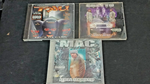 Gangsta - rap LOT: Mac Shell Shocked + TRU Tru 2 da game + Ghetto Twiinz No pain | eBay