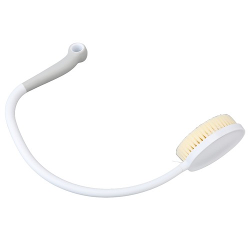 Curved Back Scrubber U Shaped Bendable Back Bath Brush With Long Curved ...