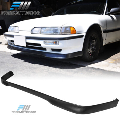 Fits 90-91 Acura Integra Type R Style Front Bumper Lip Spoiler PU | eBay