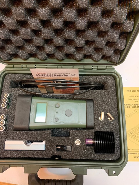 AN/PRM-36 Radio Test Set NSN 6625-01-581-8105 Brand New | eBay
