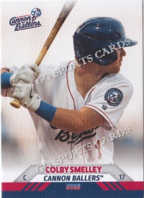 2022 Kannapolis Cannon Ballers Colby Smelley RC Rookie Chicago White ...