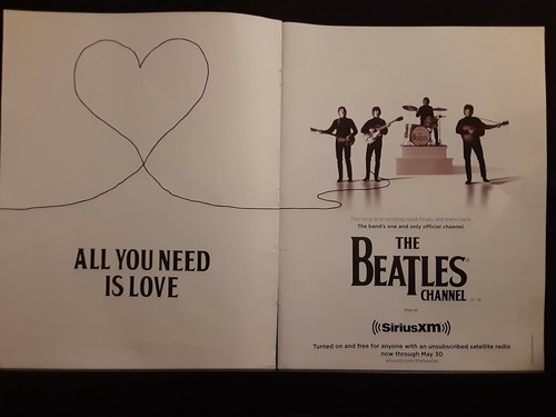 The Beatles Channel Sirius/XM Rare Original Promo Poster Ad Framed! #2 ...