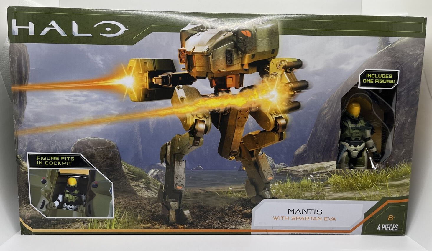 HALO Infinite UNSC Mantis Spartan Eva World of Halo Playset | eBay