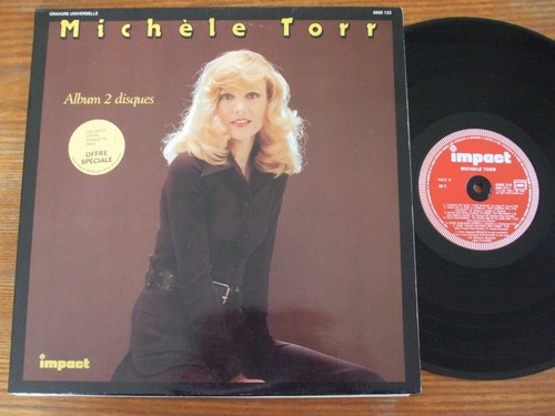 2LP DOUBLE ALBUM 33T DE MICHELE TORR IMPACT 6995123 DISQUES COMME NEUFS ...