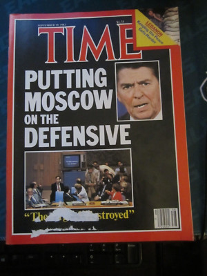 Time Magazine September 1983 Putting Moscow on the Defensive Reagan L ...