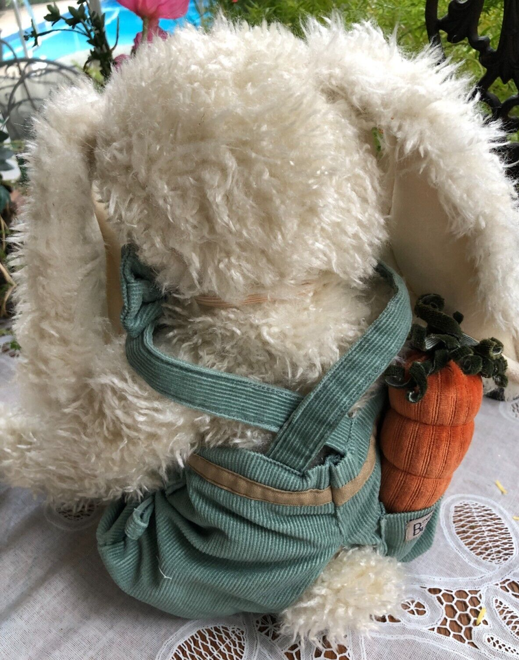 BOYDS PLUSH HARE BUNNY RABBIT - JB BEAN COLLECTION - ROSCOE BUMPERCROP ...