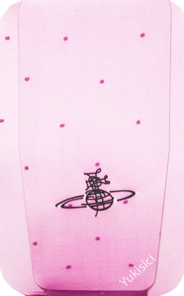 Vivienne Westwood Pantyhose Stocking Tights Polka Dots Orb Tulip Size M ...