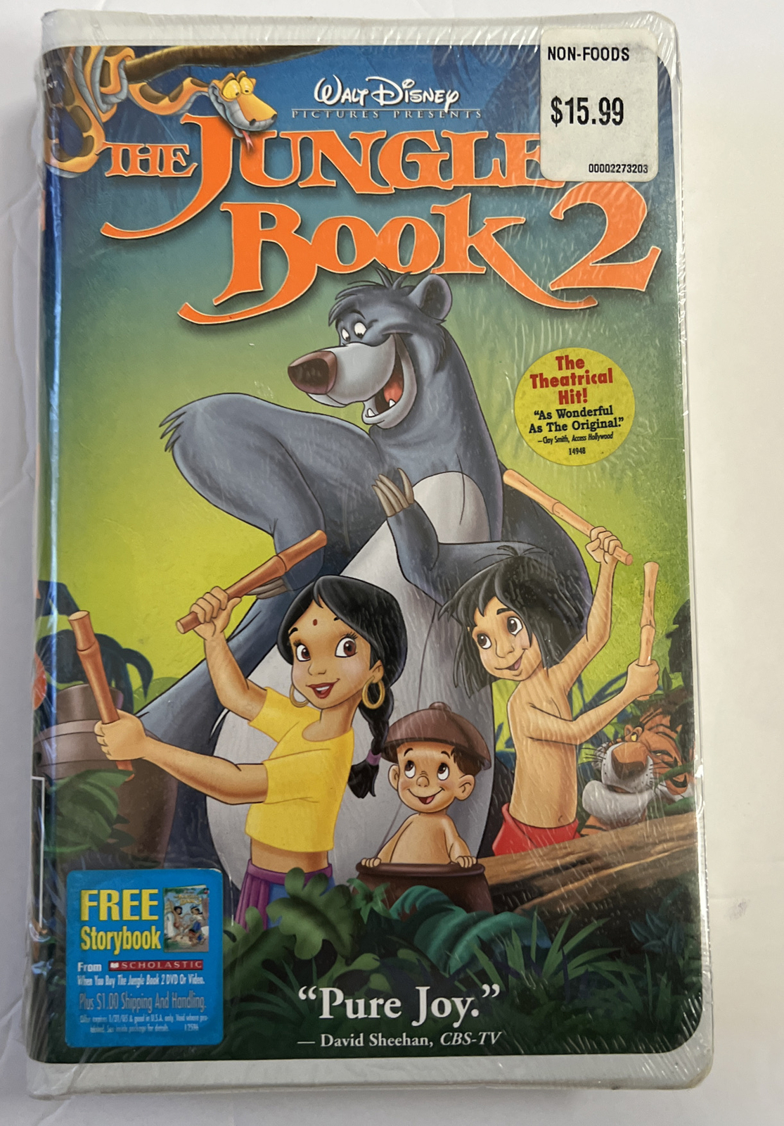 The Jungle Book The Jungle Book // Walt Disney VHS Movies, 48% OFF