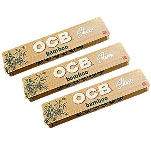 OCB Bamboo Rolling Papers King Slim 100mm Ultra Thin (3 Pack) | eBay