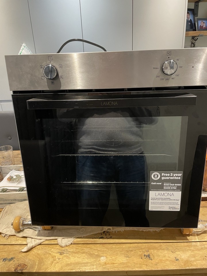 Lamona 60cm Stainless Steel Built In Single Fan Oven Lam3451. Ex ...