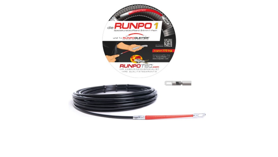 Remote control for pulling the cable NYLON fiber RUNPO 1 30042 /25m ...