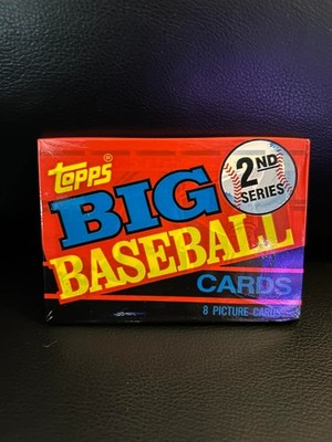 1990 Topps Big Baseball Cards 2nd Series Brand New Sealed | eBay