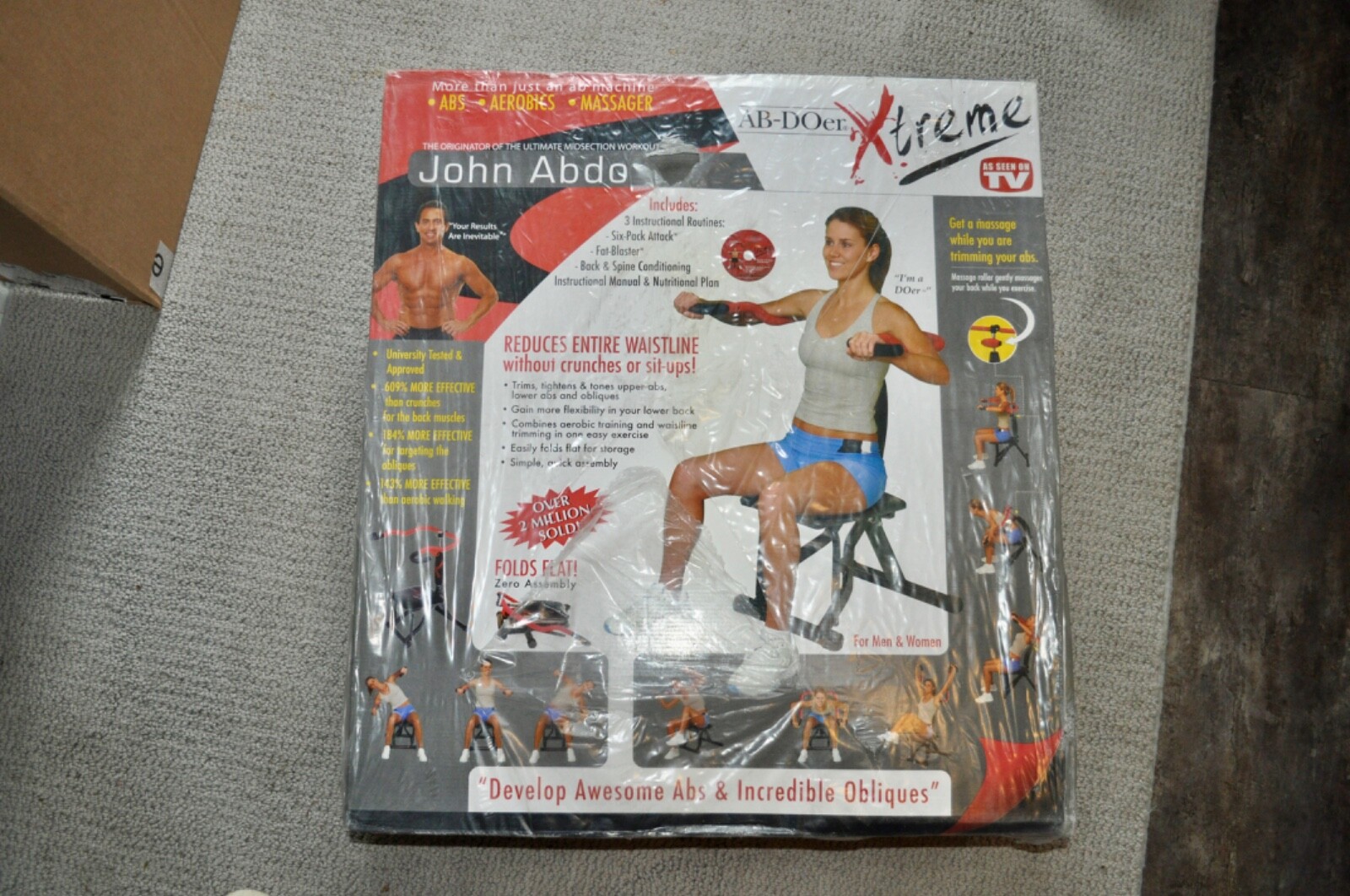 AB DOer Xtreme Abdominal Back Workout Chair | eBay