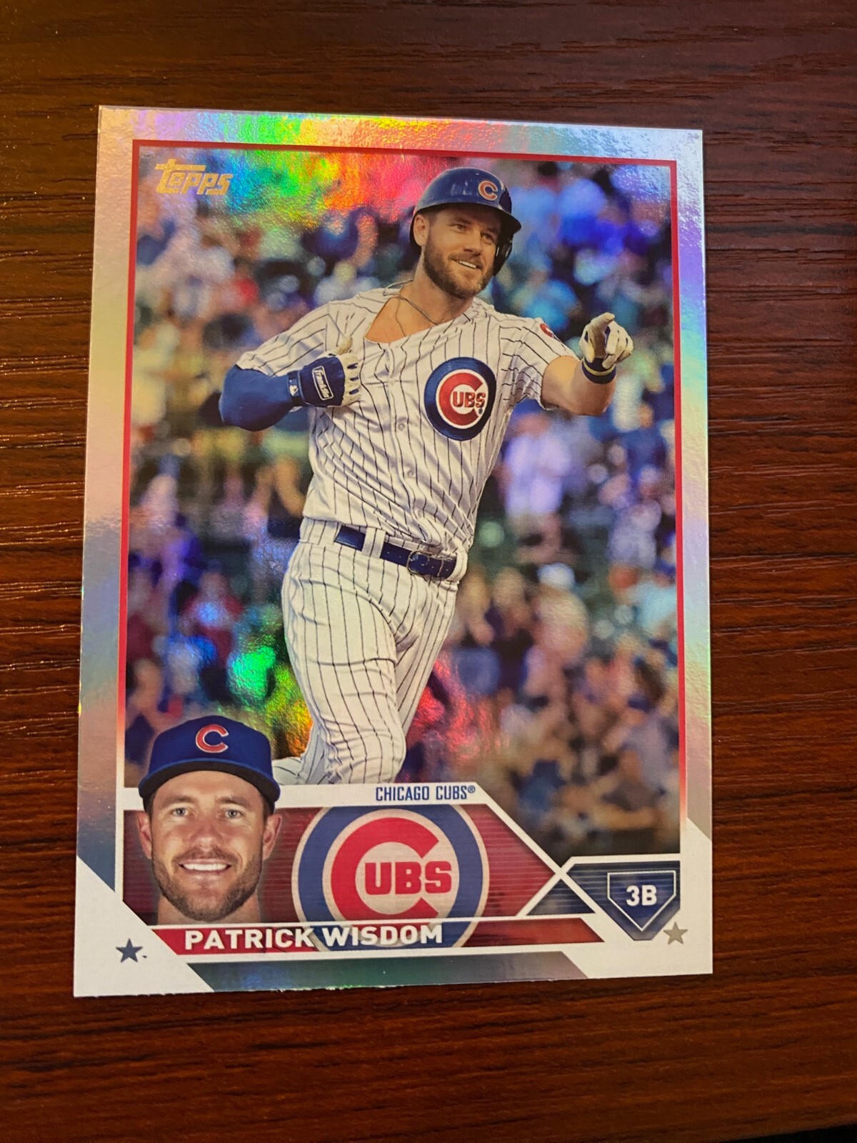 2023 Topps Series 1 Patrick Wisdom #120 Rainbow Foil Parallel Chicago ...