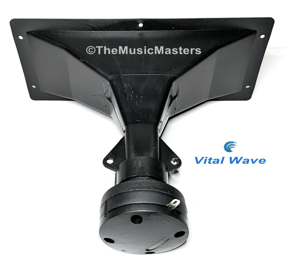 One Pair 4x10 Inch Piezo Flush Mount Horn TWEETERS Home Car Pro Studio ...