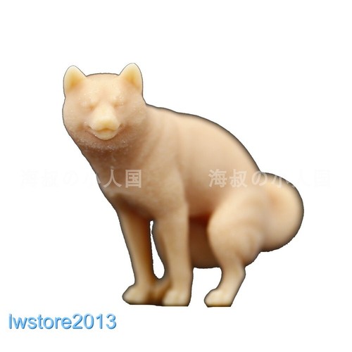 1/64/43 Shiba Inu Dog Scene Props Mini Figures Model For scene Cars ...
