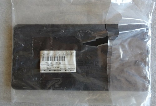 PORSCHE 996 CAYMAN BOXSTER FRONT LICENSE PLATE HOLDER PLATE 99670110700 ...