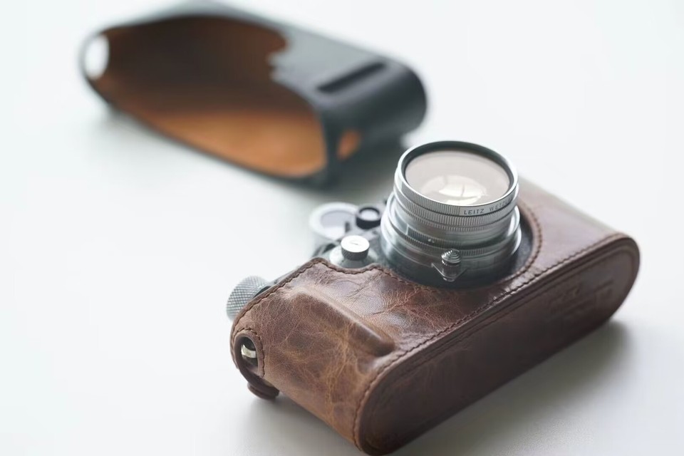 Camera Bag Leather Case Camera Case for Leica iiiF/F/iiiC/3C | eBay