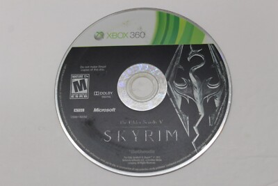 The Elder Scrolls V: Skyrim (Xbox 360, 2013) Disc Only 93155160019| eBay