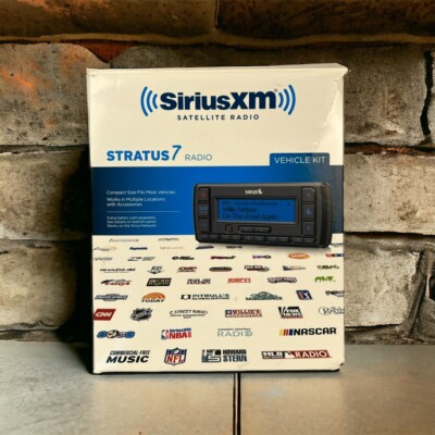 Sirius Radio XM Stratus 7 Dock & Play Satellite Radio w/Vehicle Kit ...