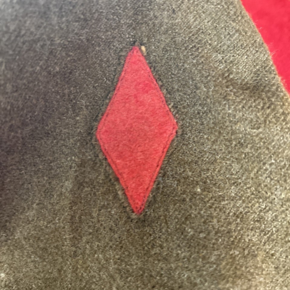 WWI Army Uniform Jacket 5th DIVISION RED DIAMONDS 60th Infantry WW1 ...