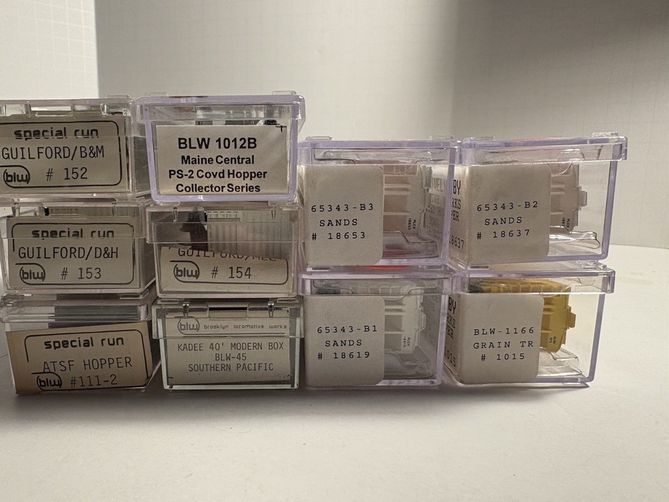 Brooklyn Locomotive Works N Scale Freight Car 10 Pk | eBay