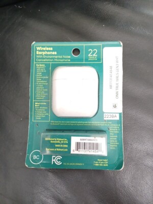 Groove Onn Wireless Earphones Earbuds with Charging Case IPX4, White 22 ...