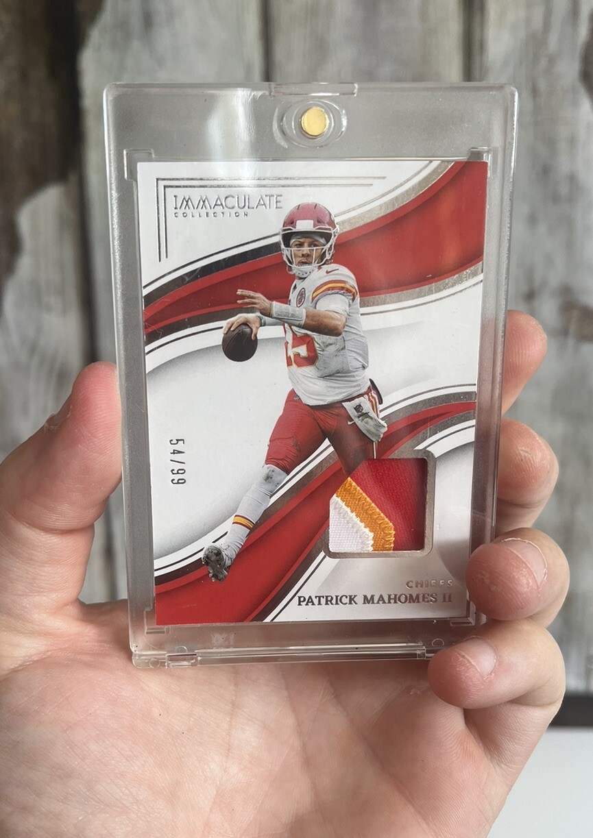 2023 Immaculate Patrick Mahomes II Chiefs Patch /99 3 Colour Patch | eBay