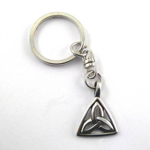 Irish Pewter Celtic Trinity Knot Keyring | eBay