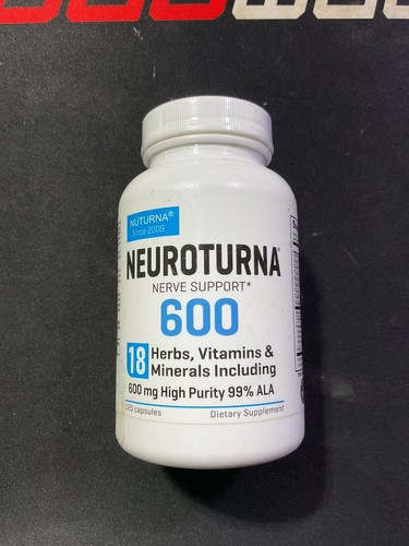 Nuturna Proprietary Blend NEUROTURNA 600 - 120 Capsules - EXP 09/26 ...