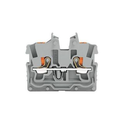 2 Conductor Miniature Through Terminal Block Push Button Push In Cage ...