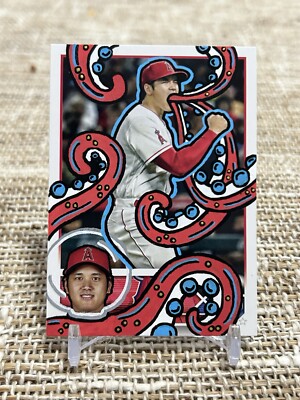 2023 Topps Series 1 Shohei Ohtani CUSTOM ART CARD - Card Artist “STICKS ...